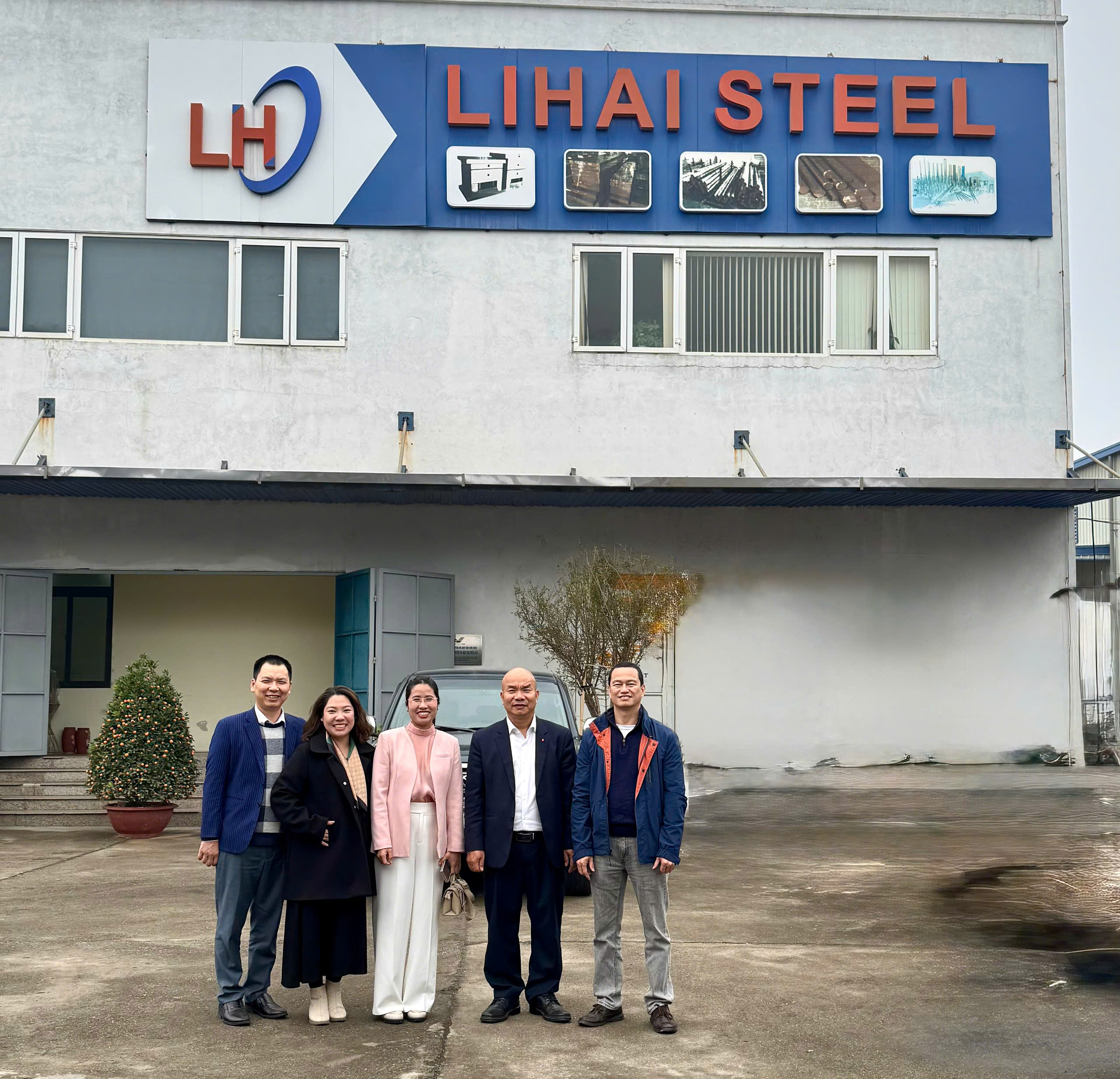 PHÓ CHỦ TỊCH HAMI THĂM CÔNG TY TNHH KỸ THUẬT KIM LOẠI LIHAI