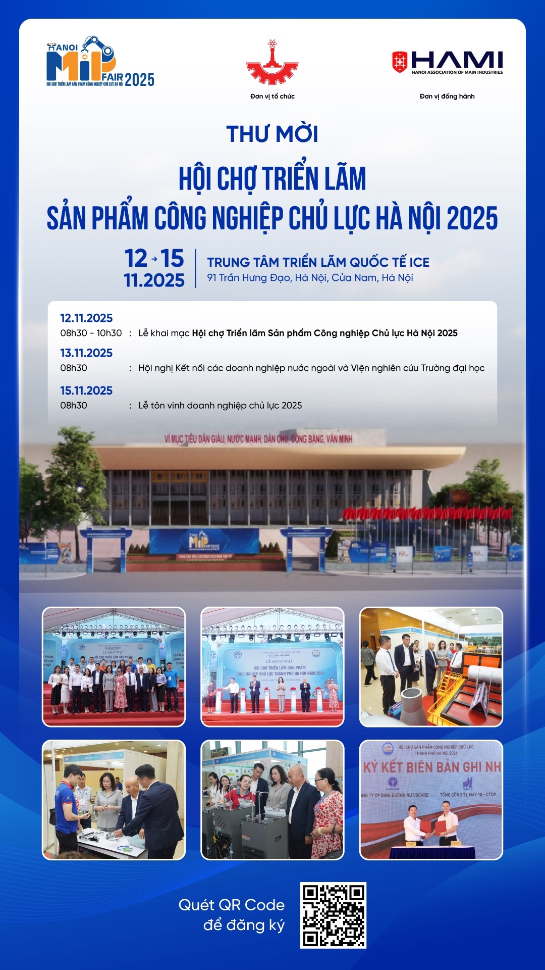 Hội chợ Triển lãm Sản phẩm Công nghiệp Chủ lực Hà Nội 2025 – Cơ hội kết ...