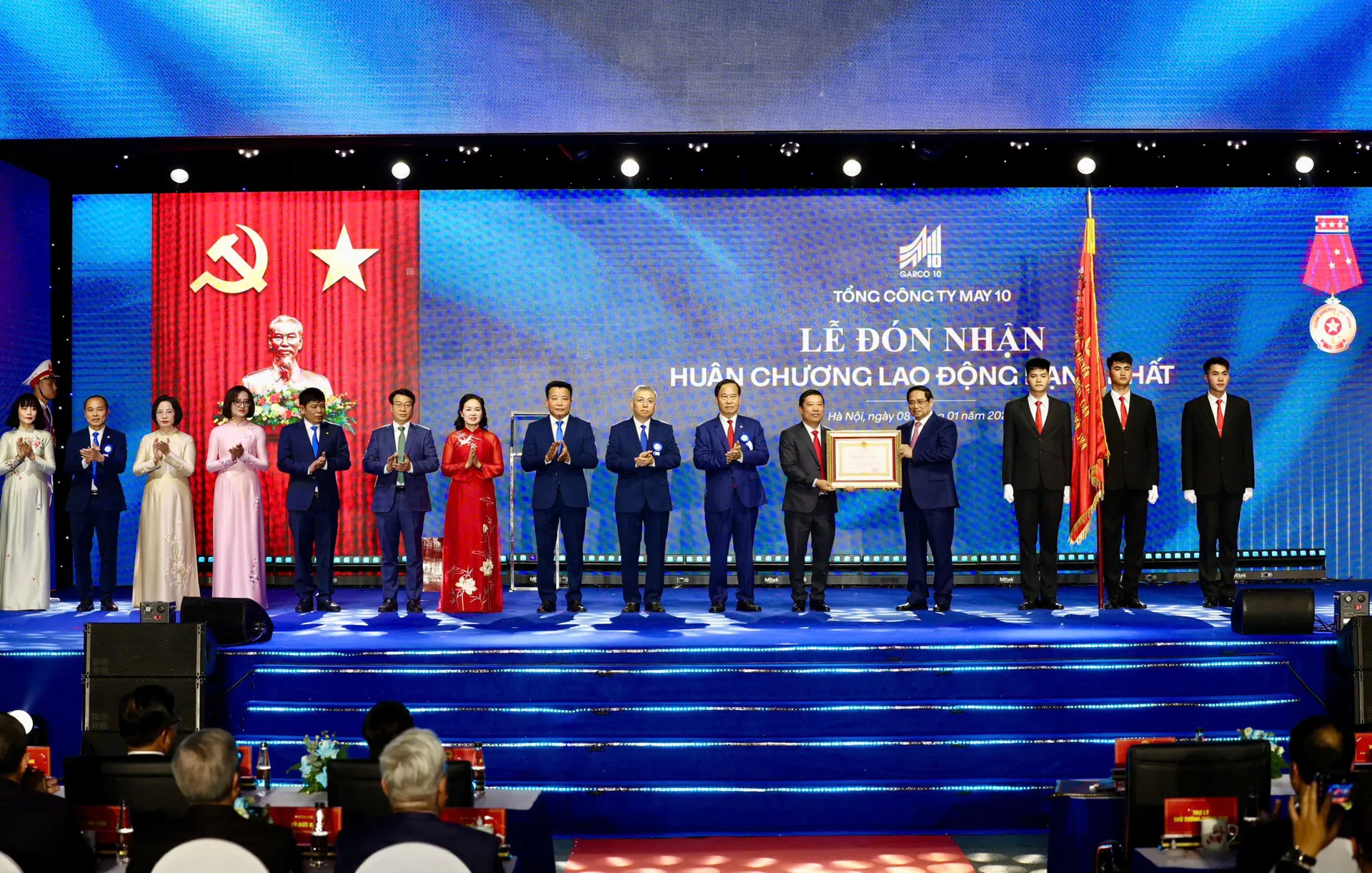 Chủ tịch HAMI tham dự và chúc mừng May 10 kỷ niệm 80 năm thành lập ...